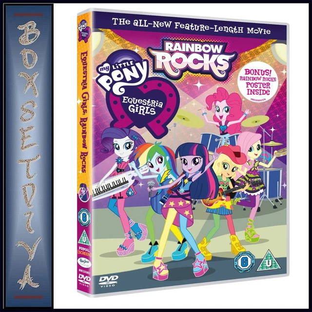 MY LITTLE PONY - Equestria Girls - Rainbow Rocks **Brand New Dvd ...