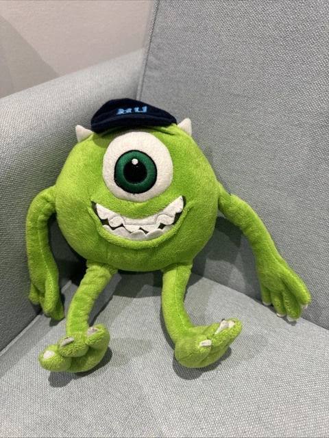 DISNEYSTORE PIXAR MONSTERS University Mike Wazowski Plush Voice Box ...