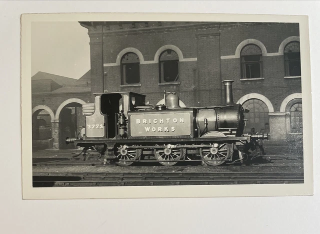 RAILWAY LOCOMOTIVE PHOTOGRAPH - 3225 Brighton Works - A529 £3.50 ...