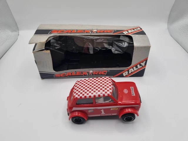 SCALEXTRIC CAR MINI Clubman 1275 G.t. Rally Special C.122 Red £18.00 ...