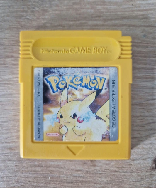 JEU GAME BOY pokemon jaune Version Officielle Pile OK EUR 26,18 ...