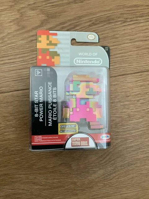 SUPER MARIO BROS. World of Nintendo 8-Bit POWER Mario 2.5" *RARE* £34. ...