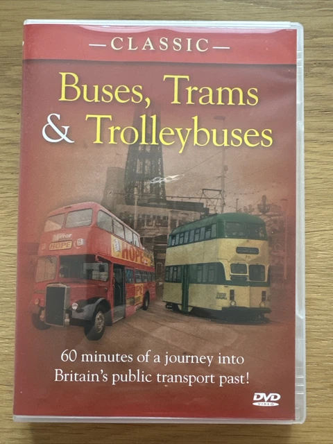 CLASSIC BUSES, TRAMS And Trolleybuses On DVD £4.99 - PicClick UK