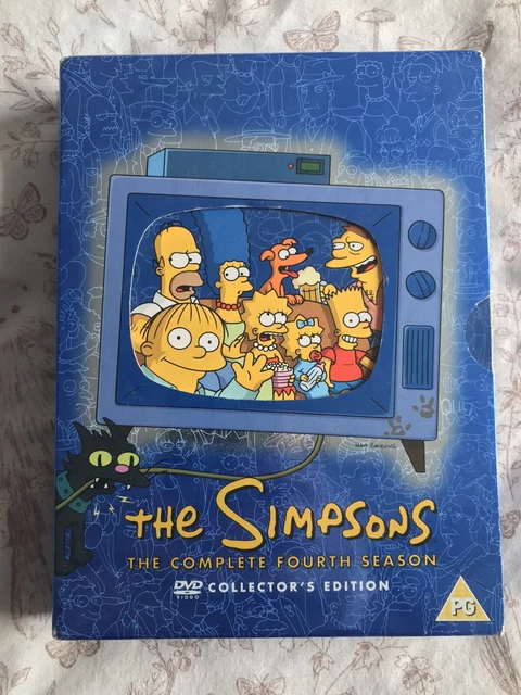 THE SIMPSONS THE Complete Fourth Season 4 Collector’s Edition DVD Set ...