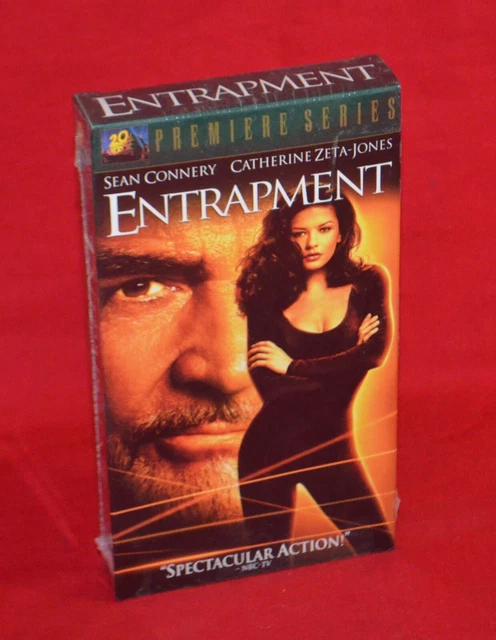 ENTRAPMENT (1999) NEW Sealed VHS Video Tape Movie Sean Connery ...
