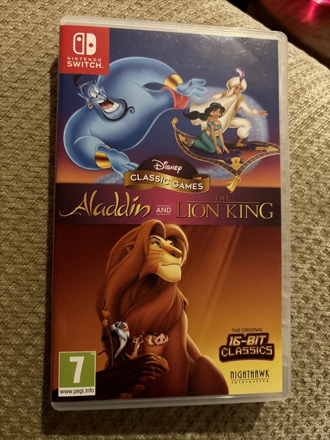 DISNEY CLASSIC GAMES Aladdin and The Lion King Nintendo Switch £16.25 ...