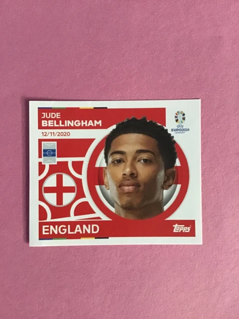 TOPPS EURO 2024 Stickers - ENGLAND Jude Bellingham. ENG-16 £0.99 ...