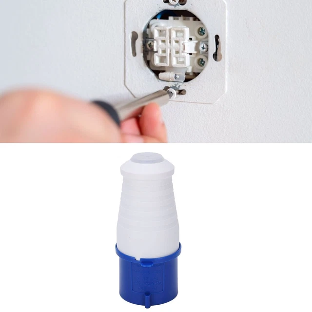 INDUSTRIAL POWER PLUG 3Pin 1Phase ExplosionProof Waterproof Socket 32A ...