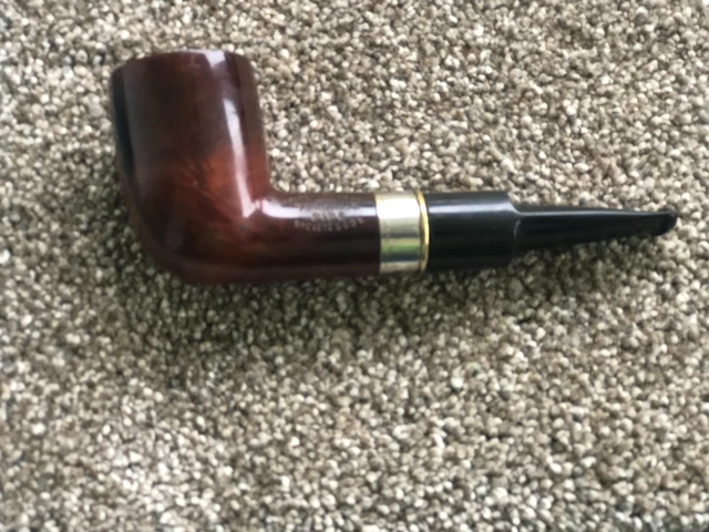 TERMINUS BRANDY PATENT No. 0439 Brevete S.G.D.G. Briar Pipe Rare Saddle ...