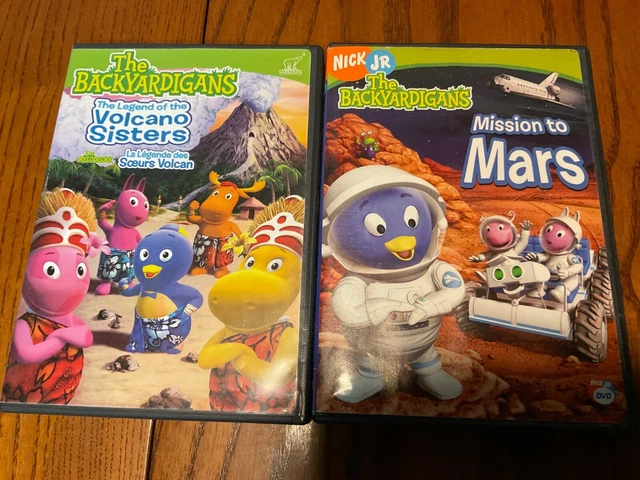 2 THE BACKYARDIGANS DVD lot: The Legend of the Volcano Sisters ...