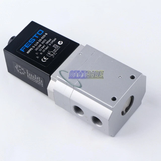 ONE FESTO MPPE-3-1/4-10-010-B 161168 válvula proporcional Nueva EUR 431,87 - PicClick ES