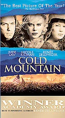 COLD MOUNTAIN (VHS, 2004, Miramax) Jude Law/Nicole Kidman/Renée ...