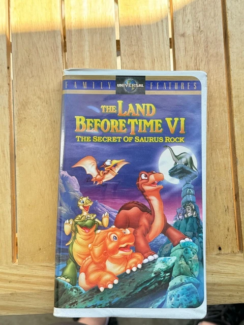 THE LAND BEFORE Time VI: The Secret of Saurus Rock VHS, 1998) Universal ...