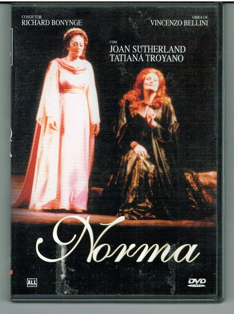 BELLINI - NORMA Opera DVD, Joan Sutherland, Tatiana Troyano £3.83 ...