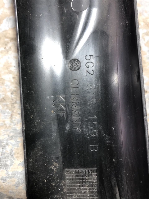 VW GOLF 5G Mk7 Engine Bay Scuttle Panel Air Intake Trim 5G2815159B £9. ...