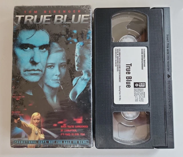 TRUE BLUE VHS - Promotional Copy - 2002 Tom Berenger - Action $9.99 ...