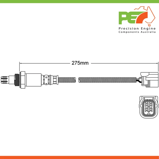 NEW * OEM * Pre-Cat. Oxygen Sensor For Honda Crossroad RT1 1.8L EUR 152 ...