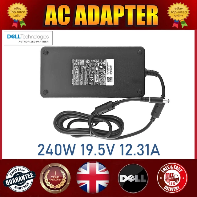NEW DELL 240W 19.5V 12.31A Laptop Power Adapter Ha240Pm190 £51.99 - PicClick UK