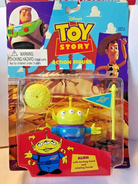 DISNEY'S TOY STORY Action Figure Alien Turning Head Rotating Hands ...