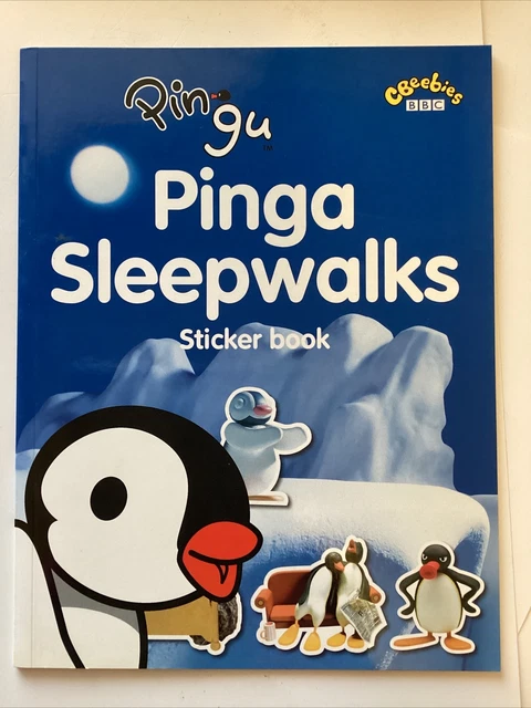 PINGU-ACTIVITY BOOK-PENGUIN SLEEPWALKS Sticker Book CBeebies BBC ...