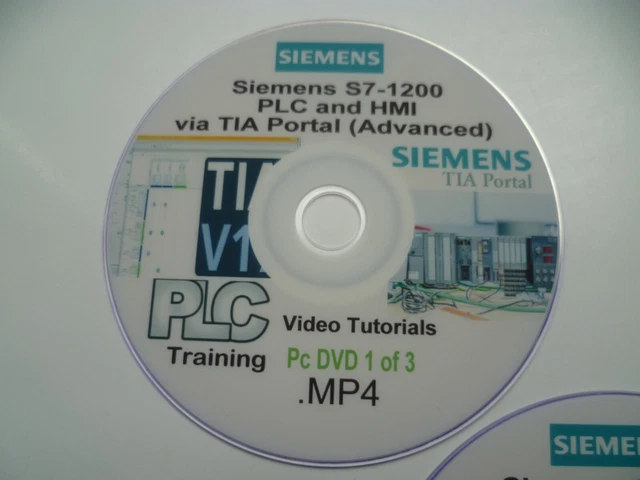SIEMENS S7-1200 PLC HMI Advanced using TIA training DVD lessons .Mp4 ...
