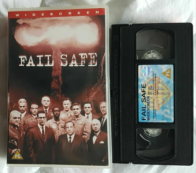 FAIL SAFE (VHS) BIG BOX - George Clooney + Brian Dennehy + Richard ...