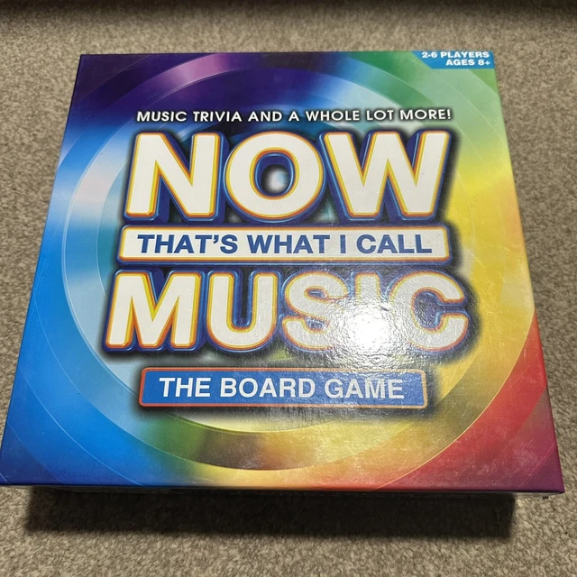NOW THAT'S WHAT I Call Music The Board Game - By Paul Lamond Games £4. ...