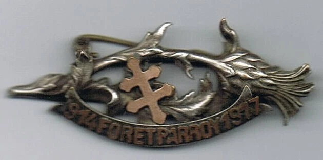 RARE INSIGNE MILITAIRE 1914 1917 Foret De Parroy EUR 10,00 - PicClick FR