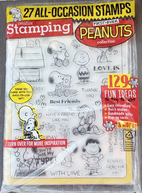 CREATIVE STAMPING MAGAZINE #156 2025 + First ever Peanuts collection £ ...