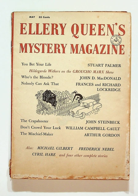 ELLERY QUEEN'S MYSTERY Magazine Vol. 29 #5B GD- 1.8 1957 qualité basse ...