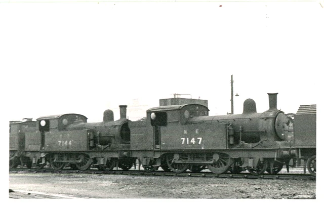 RAILWAY PHOTO LNER 2-4-2T Nos 7147 & 7144 at Stratford 1948 by ...