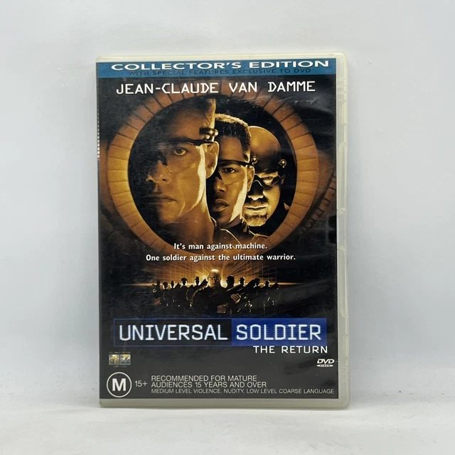 UNIVERSAL SOLDIER THE Return Jean Claude Van Damme DVD Movie Free Post PAL £12.26 - PicClick UK
