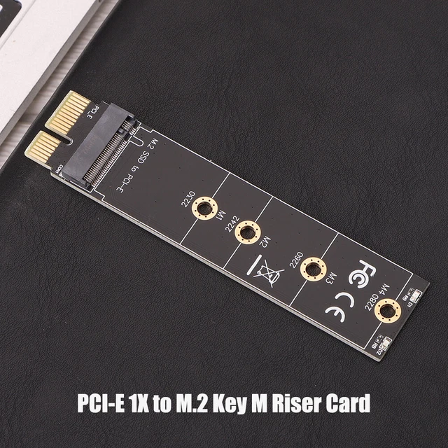 PCIE TO M2 Adapter NVMe SSD M.2 PCIE M Key Reader Supports 2230 2242 ...