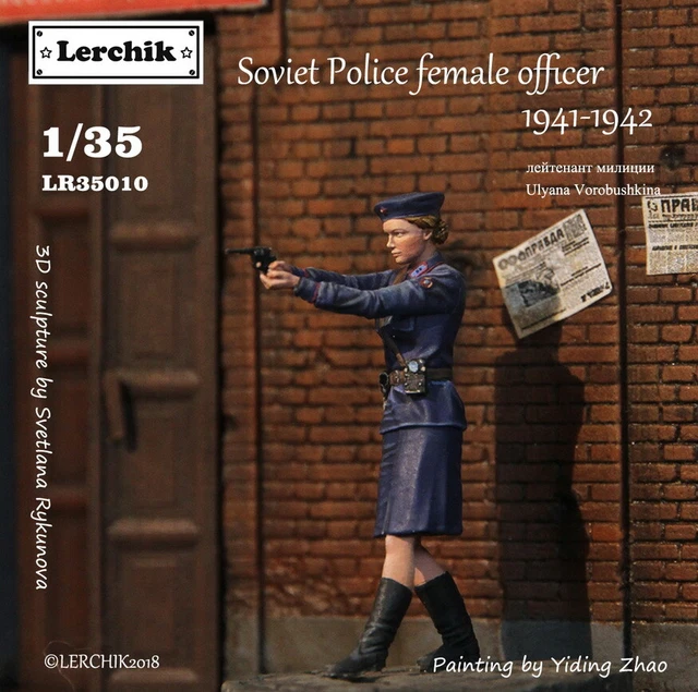 1/35 SOVIET POLICE Female Officer 1941-1943 (policewoman uniform version) EUR 14,77 - PicClick FR