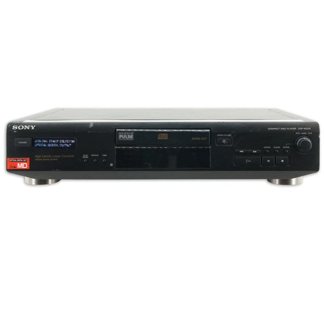 SONY CDP-XE310 CD-PLAYER Compact Disc Spieler Digital Optical Out ...