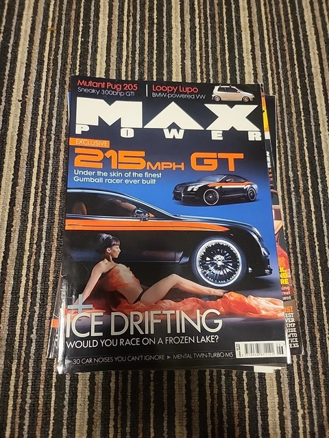 MAX POWER MAGAZINE June 2007, BMW M5, Skyline, Swift Sport, Fiat Panda ...