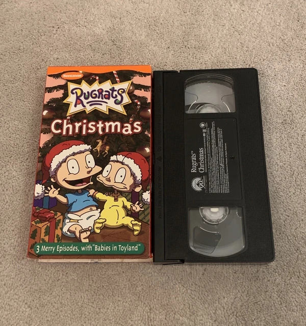 RUGRATS CHRISTMAS VHS (2002) 3 Merry Episodes w/Babies In Toyland ...