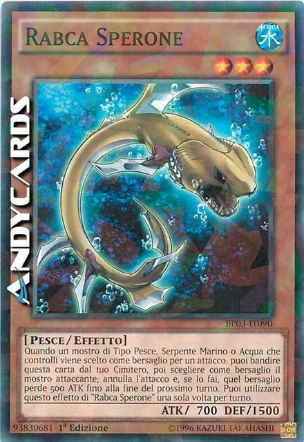 YU-GI-OH! BP03-IT090 RABCA Sperone Shatterfoil The Real_Deal Shop EUR 1 ...