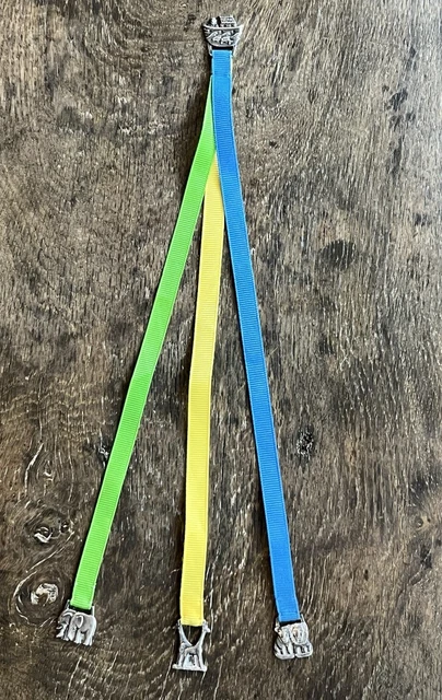 EXTREMELY RARE RETIRED James Avery Noah’s Ark Silver Grosgrain Ribbons ...