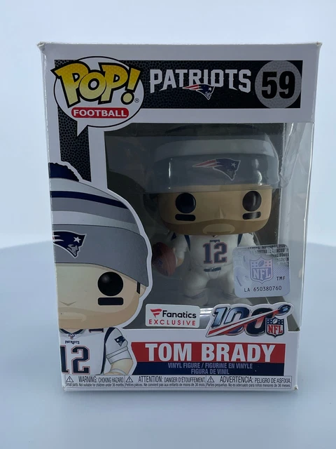 FUNKO POP! SPORTS NFL Tom Brady #59 Vinyl Figure DAMAGED BOX SEE PICS £ ...