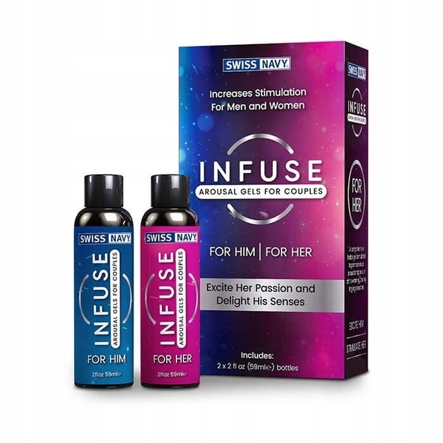 DES GELS D'EXCITATION infusent la marine suisse pour couples excitent sa pass... EUR 69,57 ...