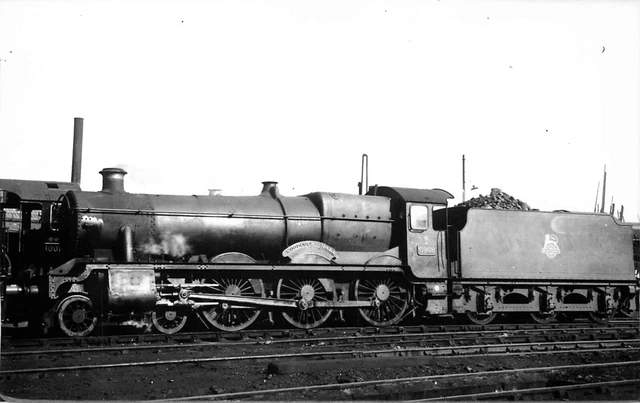 PHOTOGRAPH GWR 6968 Woodcock Hall Steam Locomotive Swindon Works 6x4 £ ...