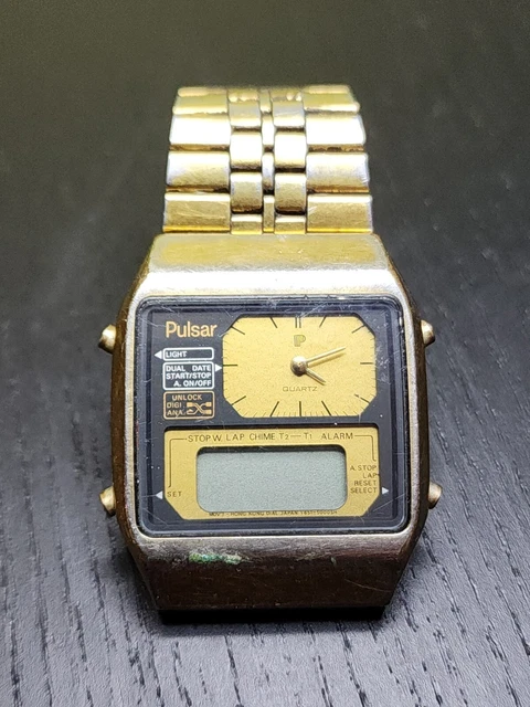 Vintage Seiko Pulsar Seiko Alba Digi-Ani Watch Y651 / Vintage Seiko ana ...