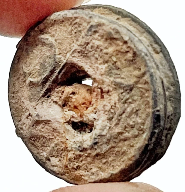 RARE INDONESIAN TIN Pitis Shipwreck Coin Cluster Artifact : Circa 1600 ...