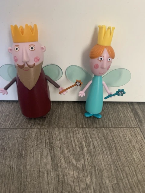 KING & QUEEN Thistle Figures Ben & Hollys Little Kingdom £8.00 ...