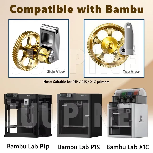 FOR BAMBU LAB Extruder Gear Bambu Lab Extruder Kit for Bambu Lab X1C/X1 ...