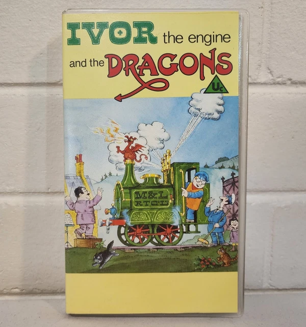 IVOR THE ENGINE And The Dragons VHS Vintage 1985 BBC Video [Rare Blue ...