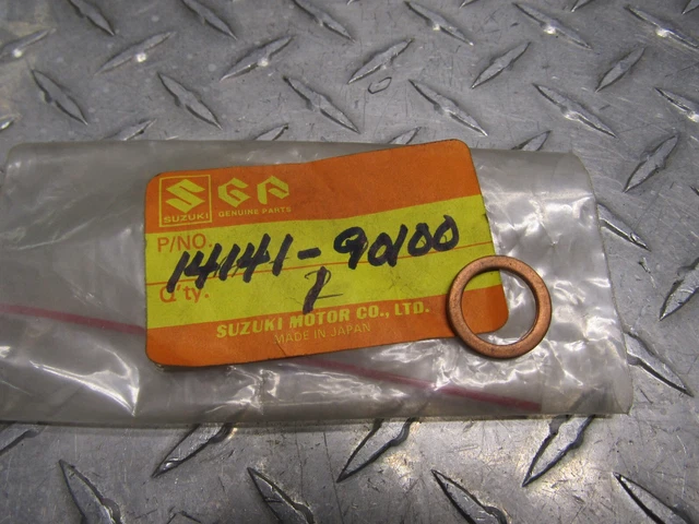 SUZUKI MARINE OEM Outboard Motor Copper Washer 14140-90100 $8.73 ...