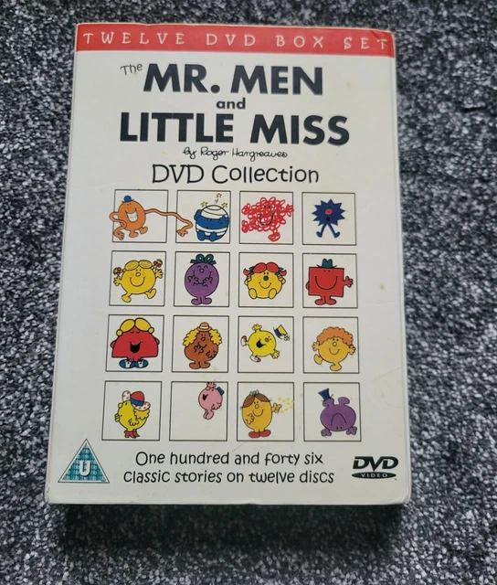 MR MEN AND Little Miss DVD Collection Vol.1-3 146 stories 12 DISCS £16.31 - PicClick UK