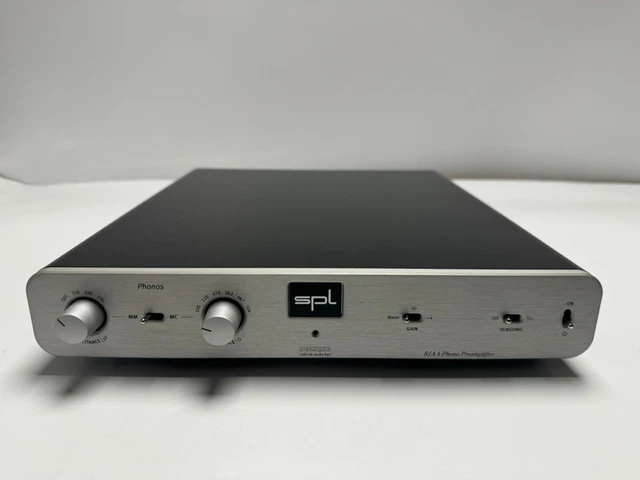 SPL PHONOS RIAA Phono Preamplifier, Silver, Return £1,899.00 - PicClick UK